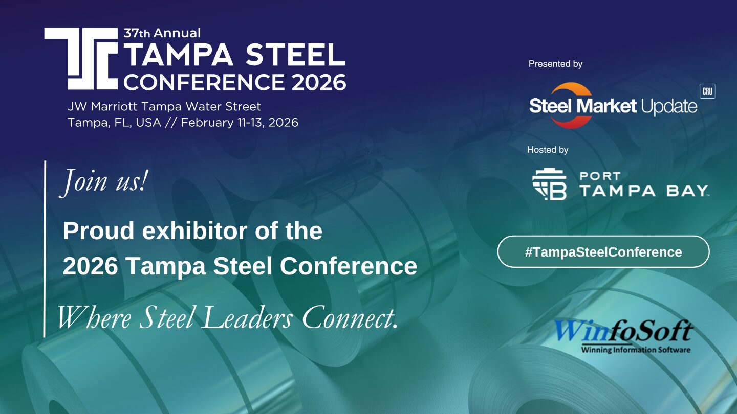 Visit Winfosoft At The Tampa Steel Conference 2026